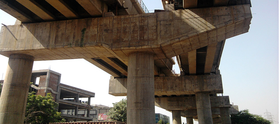 Detailed design of viaduct and station building of central secretariat ...